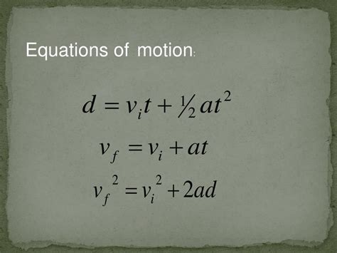 PPT Projectile Motion PowerPoint Presentation Free Download ID 6299300