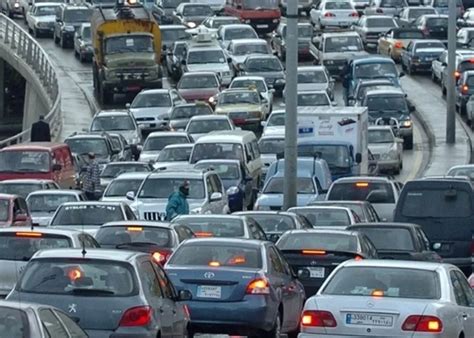 Lebanon News لبنان نيوز زحمة سير خانقة على هذه الطرقات