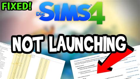 How To Fix Sims 4 Not Launching 100fix Youtube