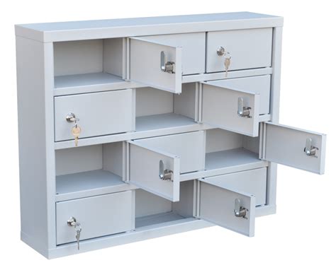 Шкаф для мобильных телефонов на 12 ячеек купить недорого — Metall-furniture