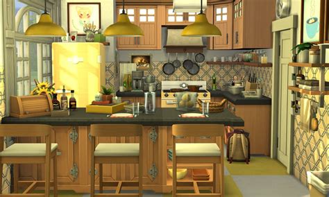 Flubs79 S The Sims 4 Rustic Finca No Cc Artofit