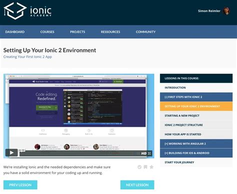 The Beginning Of The Ionic Academy Devdactic