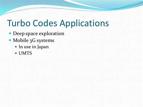 Turbo Codes Ppt
