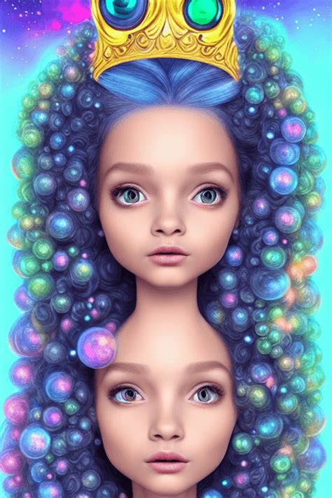 Beautiful 4k Alien Disney Princess Graphic · Creative Fabrica