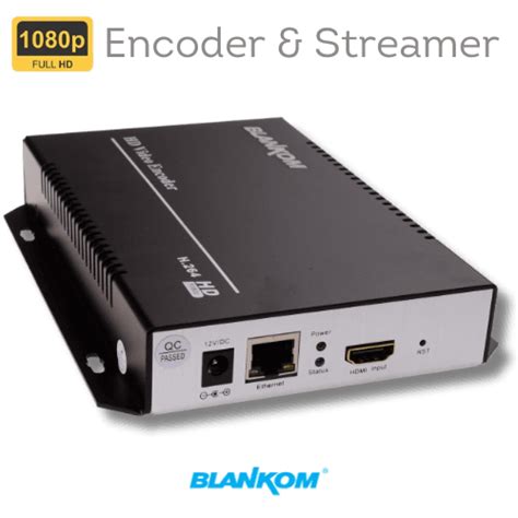 Full HD IP Encoder Streamer BLANKOM HDE