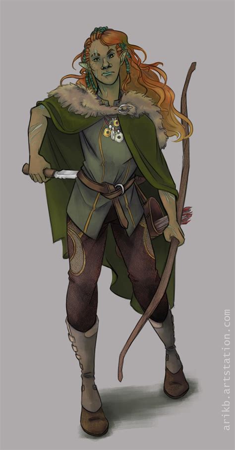 Dnd Wood Elf By Finf On Deviantart