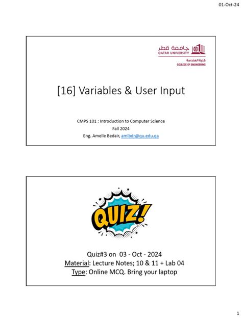 Lect16 Pdf Algorithms Variable Computer Science
