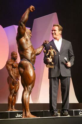 Arnold Schwarzenegger Presents Ronnie Coleman 2004 Editorial Stock
