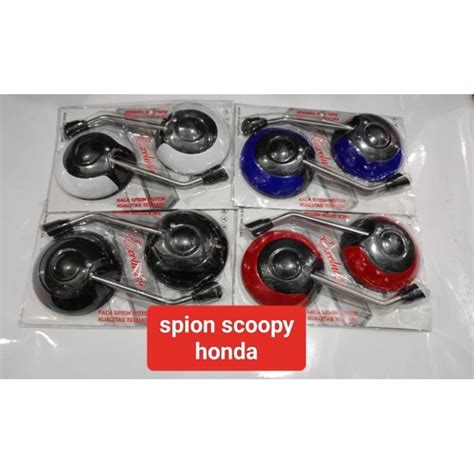 Jual Kaca Spion Scooppy Gagang Chrome Honda Shopee Indonesia