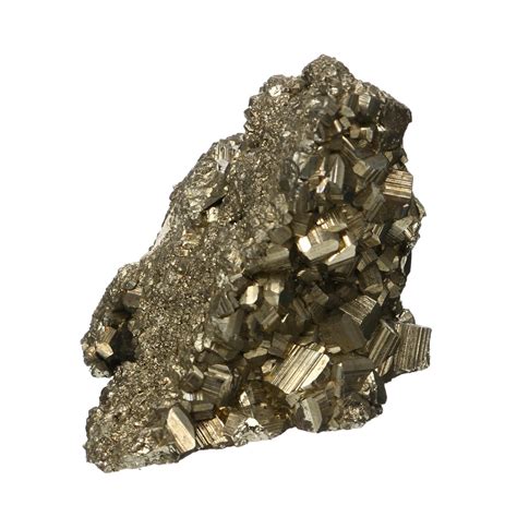 Natural Pyrite Chalcopyrite Mineral Crystals Gold Gemstone Decor