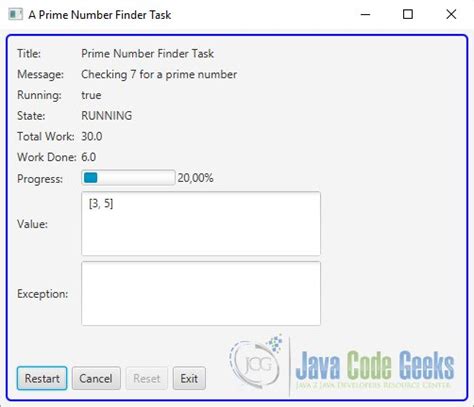The Javafx Concurrent Framework Java Code Geeks