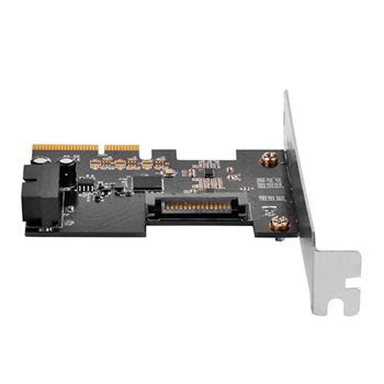 Silverstone Usb Gen Pcie Card With Internal Pin Connector Plus Pericom Redriver Ln