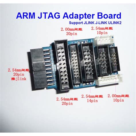 ARM JTAG Adapter Board Support JLINK J LINK ULINK Shopee Thailand