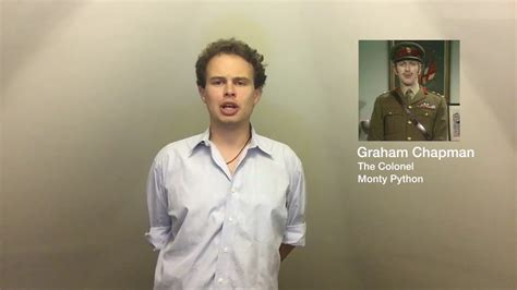 Voices By Will Monty Python S The Colonel Youtube