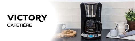 Russell Hobbs Cafetière Programmable Technologie WhirlTech pour