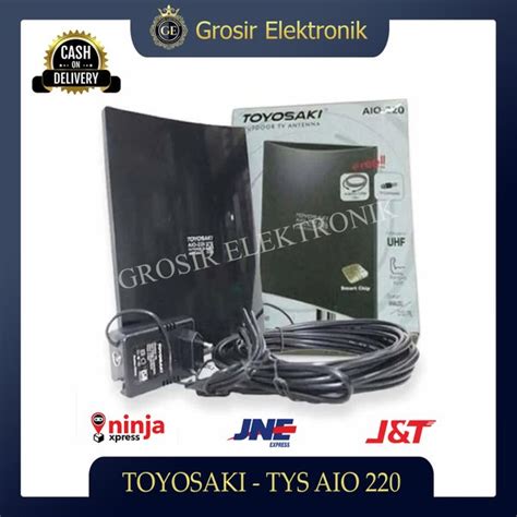 Jual Antena TV BOOSTER OUTDOOR DIGITAL TOYOSAKI AIO 220 FULL HD 87