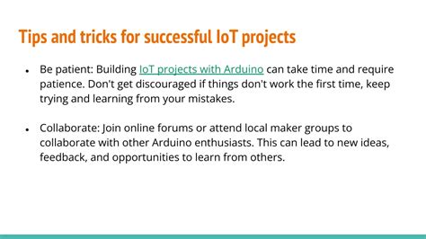 PPT Beginner Friendly IoT Arduino Projects To Try PowerPoint Presentation ID