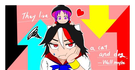 東方project 2人は仲良し？ あとあんのイラスト Pixiv