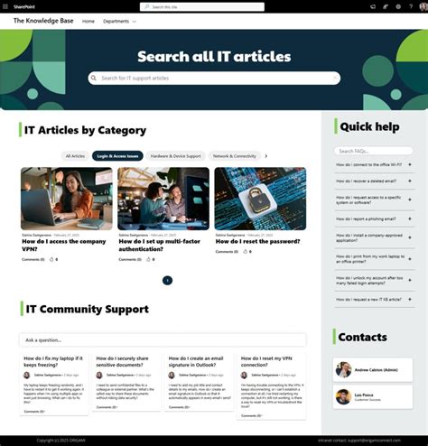 Sharepoint Knowledge Base Top Examples And Best Practices — Origami Sharepoint Knowledge Base Top Examples And Best Practices — Origami