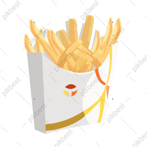 Cartoon Masarap Na Larawan Ng French Fries Imahe Ng Png Psd Libreng