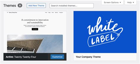 How To Change A WordPress Theme Screenshot