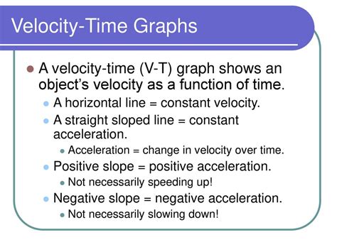 Position-Time and Velocity-Time Graphs - ppt download