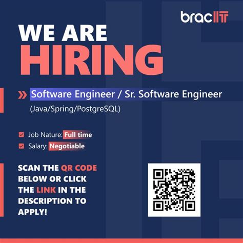 Bracit Java Softwareengineering Joinourteam Careeropportunity
