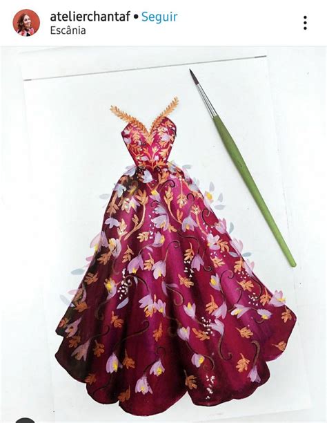 Pin De Maryana Marys Em Fashion Illustration Esboços De Design De