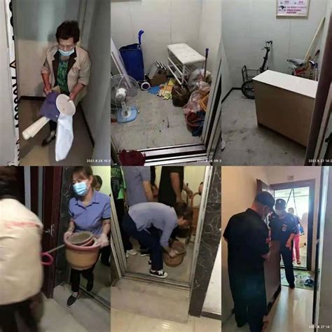 凯旋门小区开展消防通道杂物清理工作业主