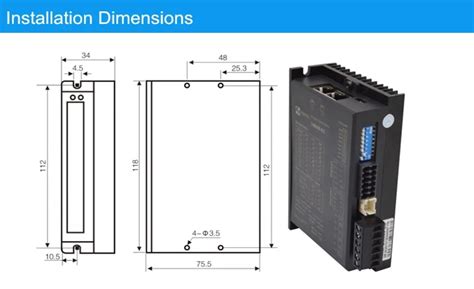 Dm608 Ec Ethercat Stepper Driver Coe Cia402 Standard Open Loop Dc24~50v 1 5~5 6a For Nema 17 23