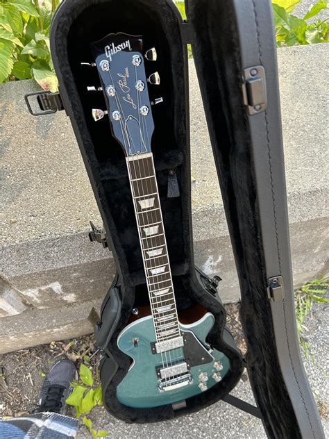 First Gibson Les Paul Modern In Faded Pelham Blue Rgibson