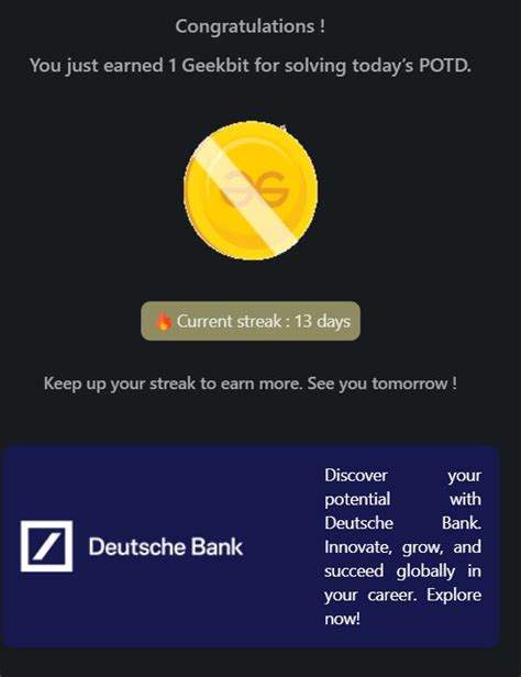 Ankit Kumar Jaipuriar On Linkedin Geekstreak2024 Deutschebank