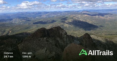 Sierra Buttes Lookout Via Pct And Sierra Buttes Trail California 40