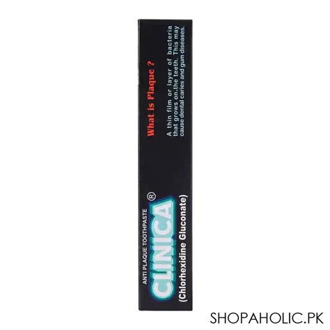 Buy Clinica Anti Plaque Toothpaste 100g Online In Pakistan Shopaholic Pk