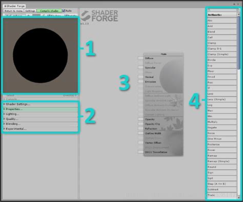 Shader Forge 入门学习一 基础操作 Csdn博客
