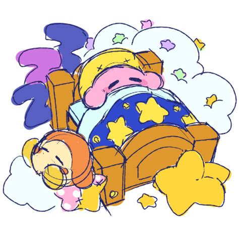 カービィ 「 Wip Back To Kirb Abilities 」jingles 🐰 Bnuuy Appreciationのイラスト