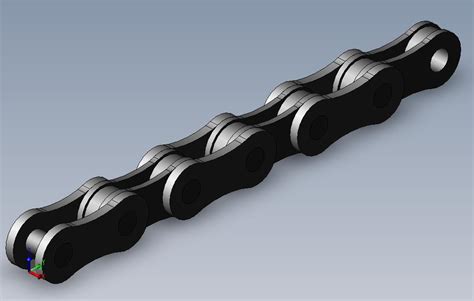 2链条solidworks 2010模型图纸免费下载 懒石网