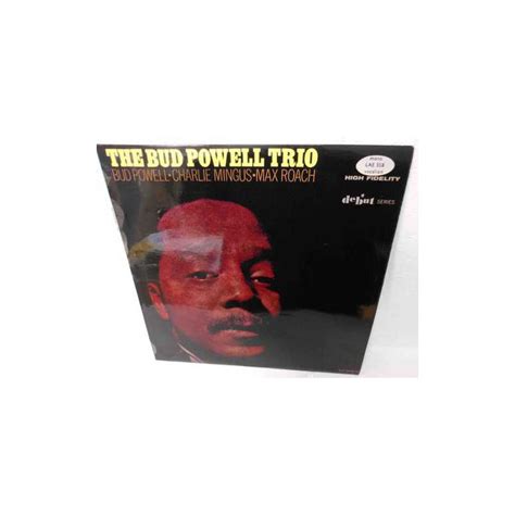 The Bud Powell Trio W Mingus Roach Uk Mono Jazz Messengers