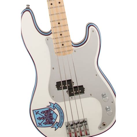 Fender Steve Harris Signature Precision Bass Olympic White Bass
