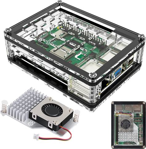 Jp Mizuei Raspberry Pi 5 用 アクリルケース 公式 Raspberry Pi5 アクティブ