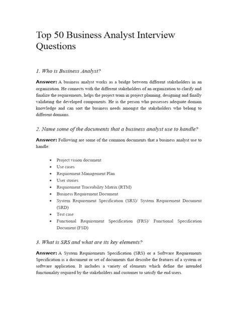 489078192 top 50 business analyst interview questions pdf agile