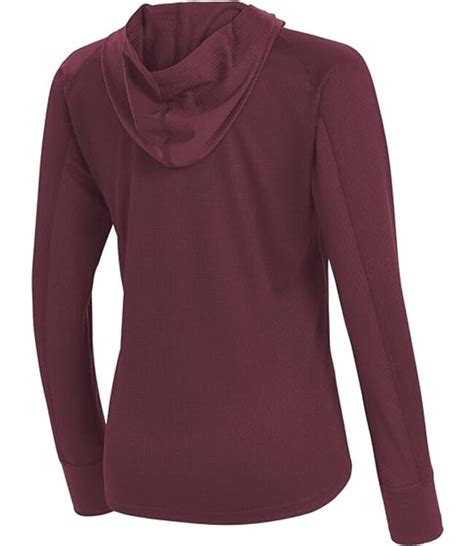 Carhartt Womens Force Midweight Micro Grid Base Layer Hoodie