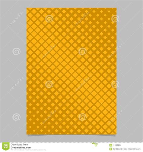 Geometrical Halftone Square Pattern Background Page Template Stock Vector Illustration Of