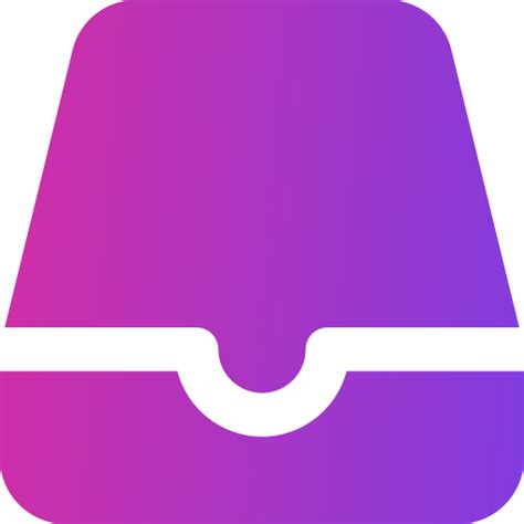 Inbox Generic Flat Gradient Icon