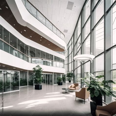 Modern Building Lobby