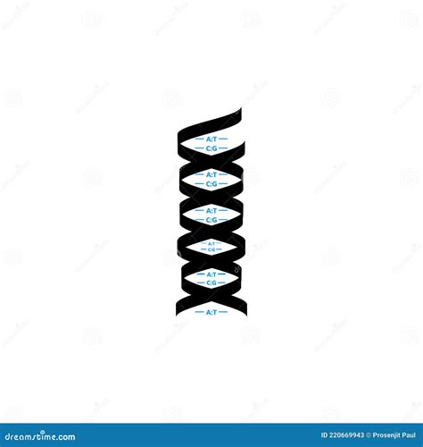 Creative Dna Icon Vector Stock Vector Illustration Of Strand 220669943
