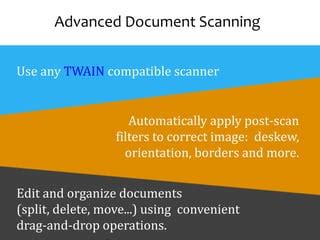 ChronoScan Document Scanning And Capture For Unparralleled Data Extraction And Processing PPTX