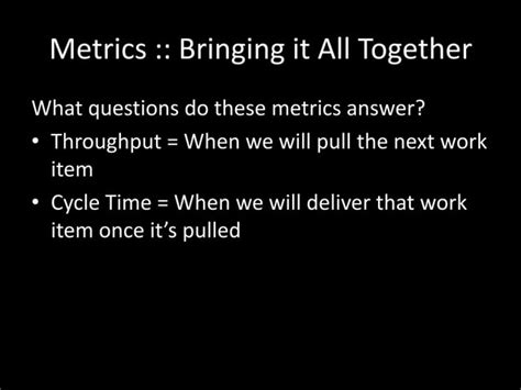 Agile Predictability Ppt