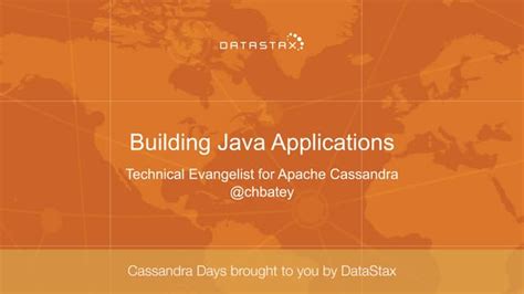 Cassandra Day London Building Java Applications Ppt