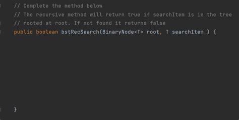 Solved Complete The Method Below The Recursive Method